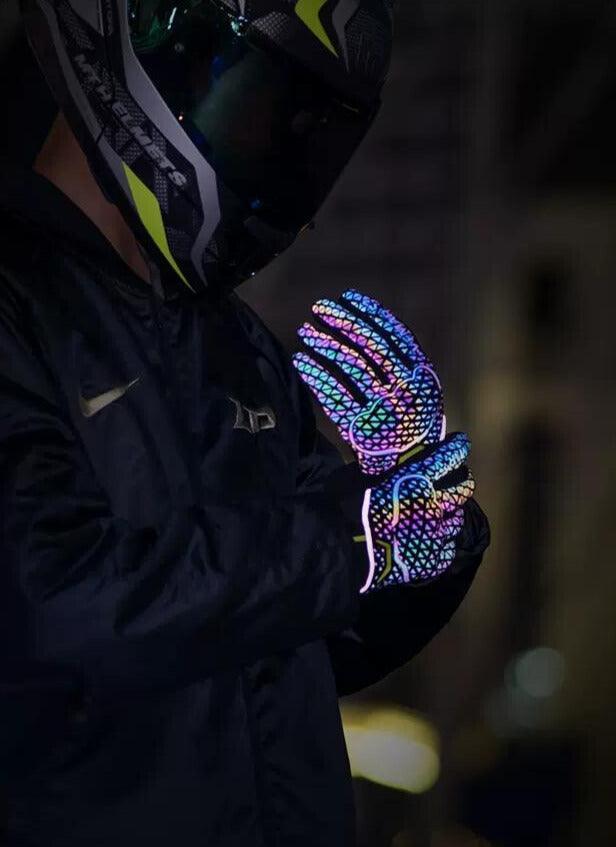 VEMAR™ Night Elf Reflective Motorcycle Gloves – Bean's Moto Booth