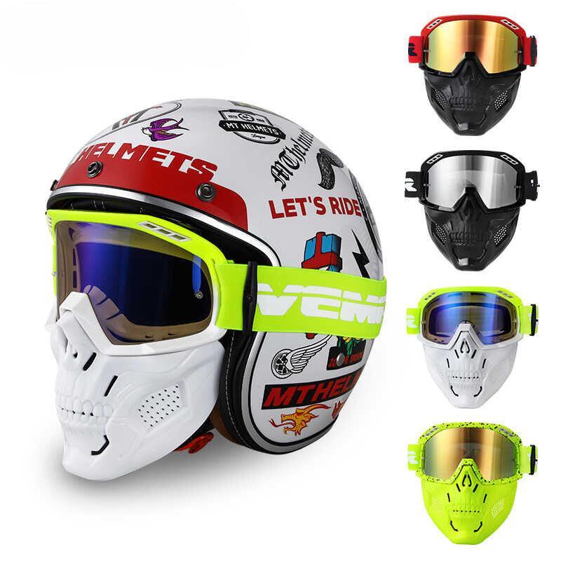 VEMAR™ Off-road Motorcycle Goggles with Windproof Skull Mask – Bean's ...